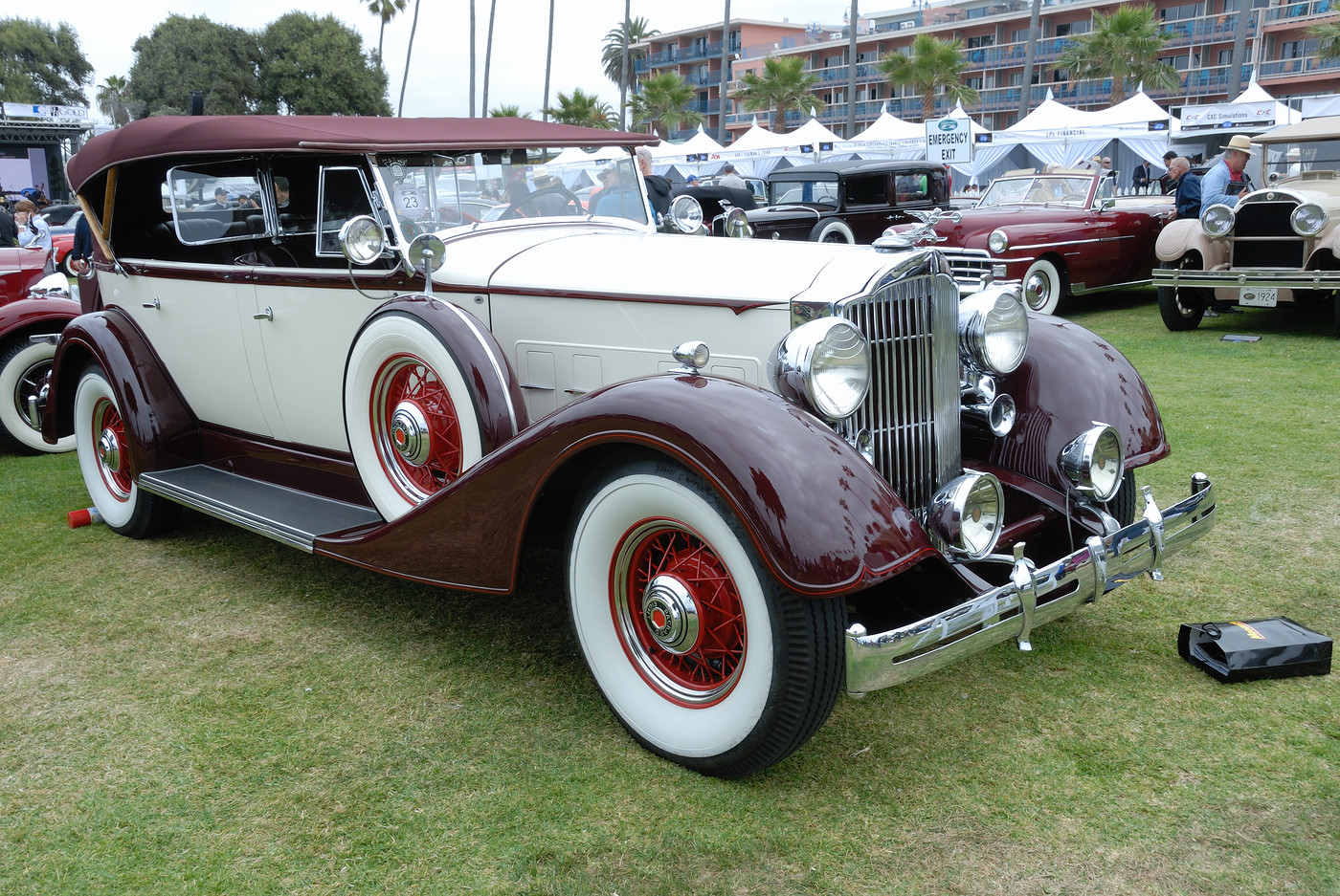 Photo: 1934 Packard Model 1100 8 4-door convertible sedan owned by Tom ...