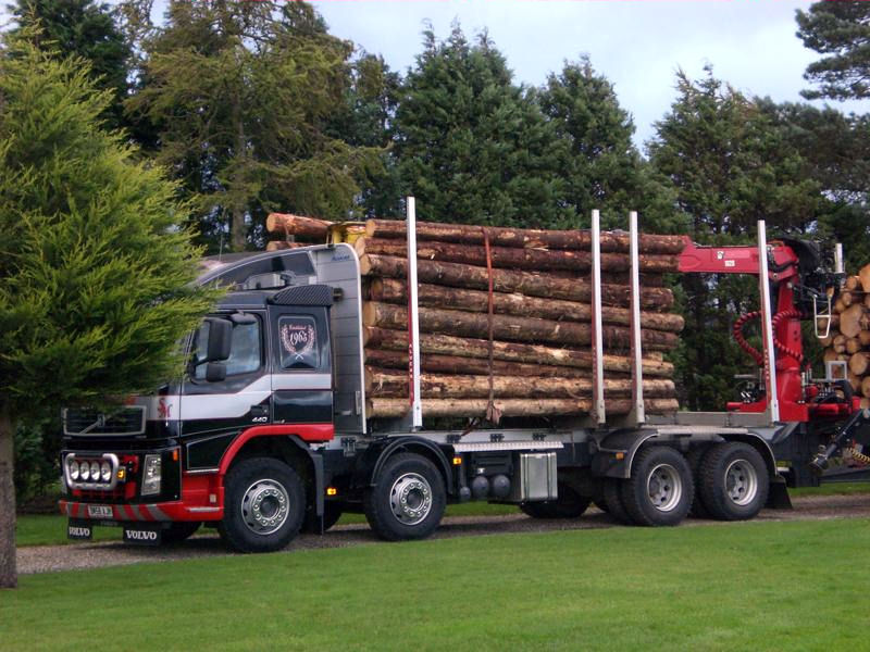 Sandy Morton (Timber Haulage), Balbeggie, Perth, Perthshire. album ...
