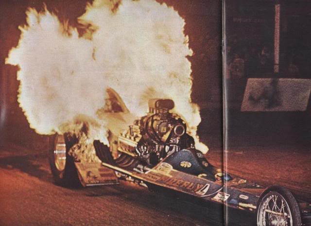 Photo: Fire Burnouts (35) | FRONT ENGINE DRAGSTERS II album | LOUD ...