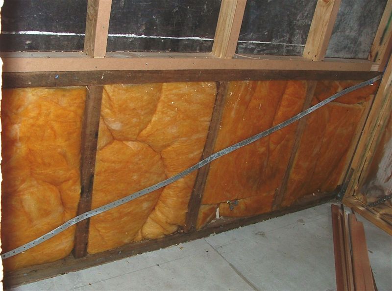 Photo: 32 Old Insulation | Ensuite Project album | ooO(PETER)Ooo ...