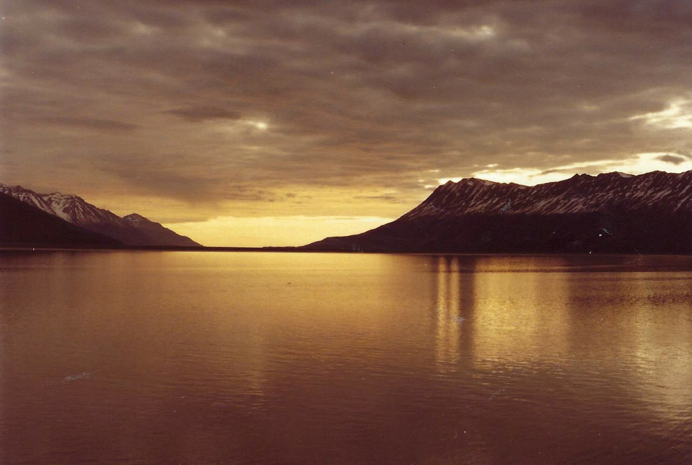 Photo: Alaska Sunset. The Cook Inlet near Anchorage, Alaska | Best ...