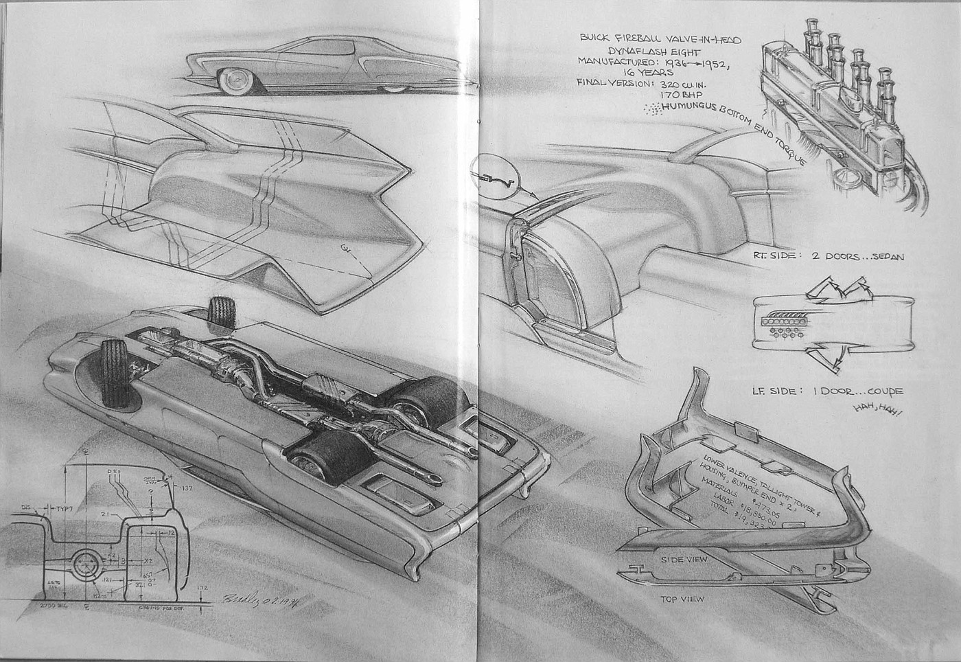 Artwork by Harry Bradley album | Rik Hoving | Custom Car Photo Archive ...