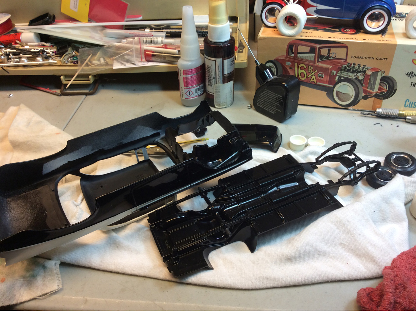 Photo: 1547758418054 | Monogram 56 Chevy Gasser album | Rocketwheels ...