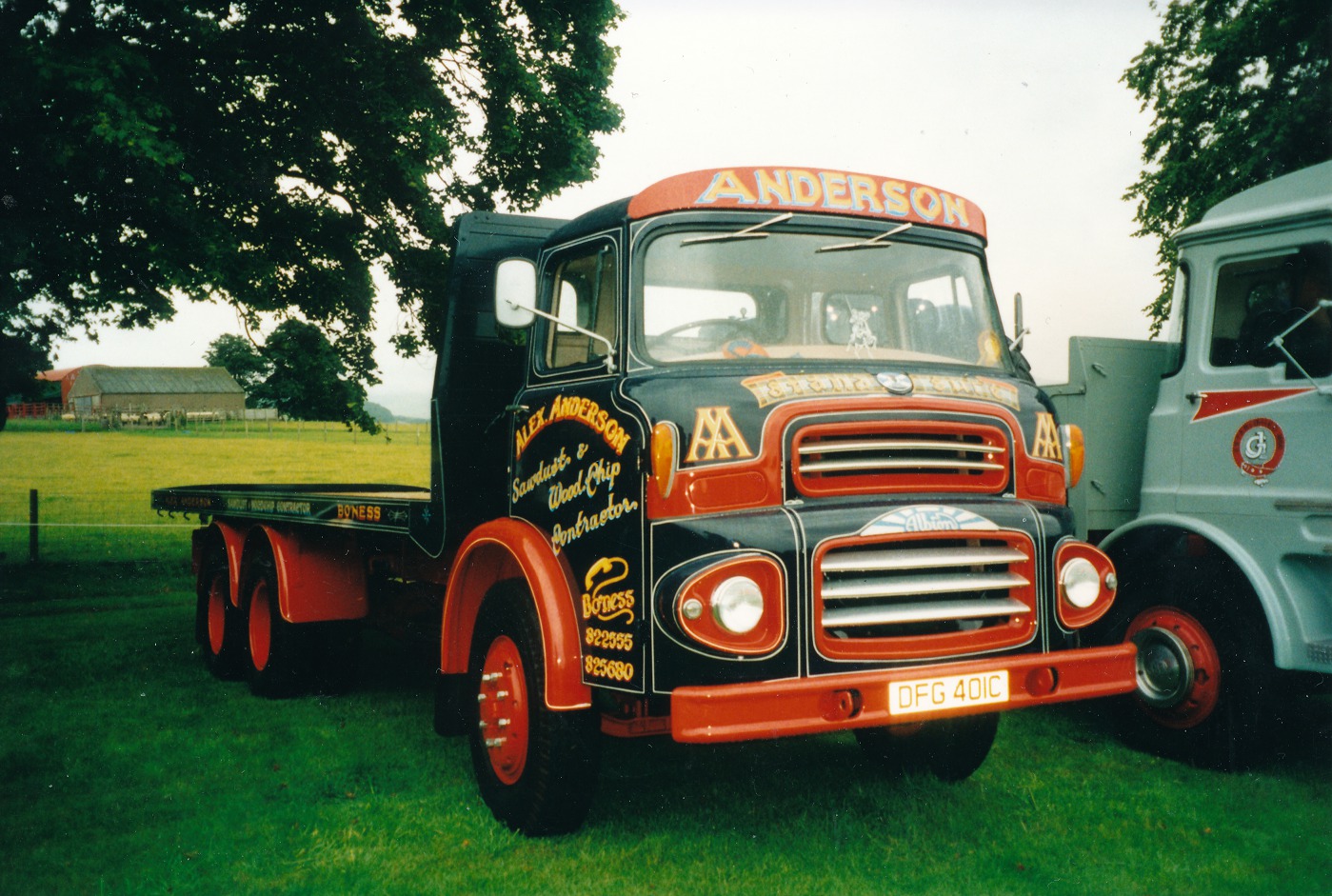Photo: DFG401C Albion Reiver preserved by Anderson, Bo'ness | Preserved ...
