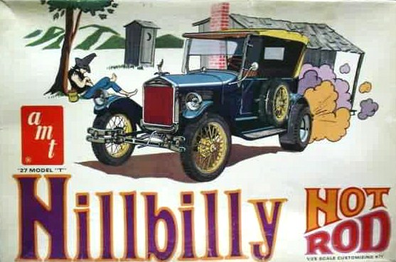 Photo: Hillbilly Hot Rod AMT box top | AMT '27 Model T Hillbilly Hot ...