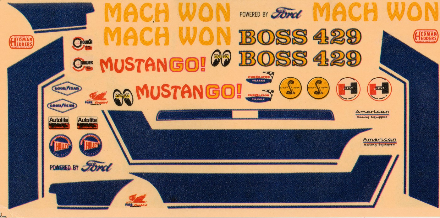 Photo: File9 | AMT MACH WON! Mustang Funny Car #T341-225 album ...