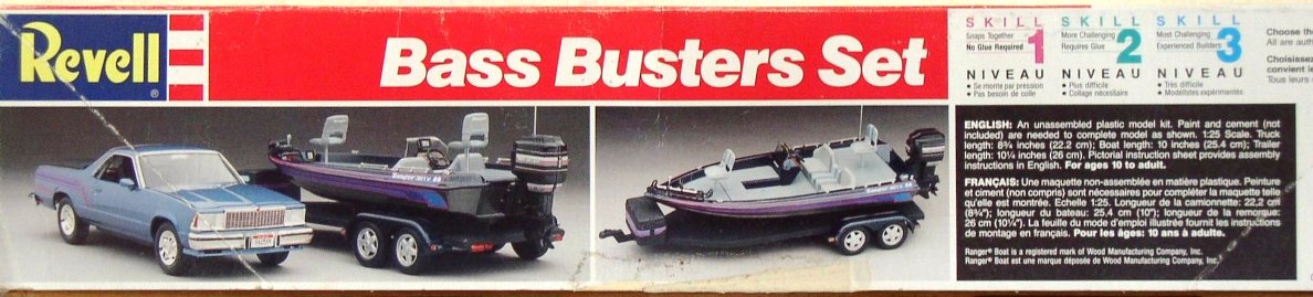 Photo: Bass Buster box art (3) | REVELL Bass Busters Set #7243 album ...