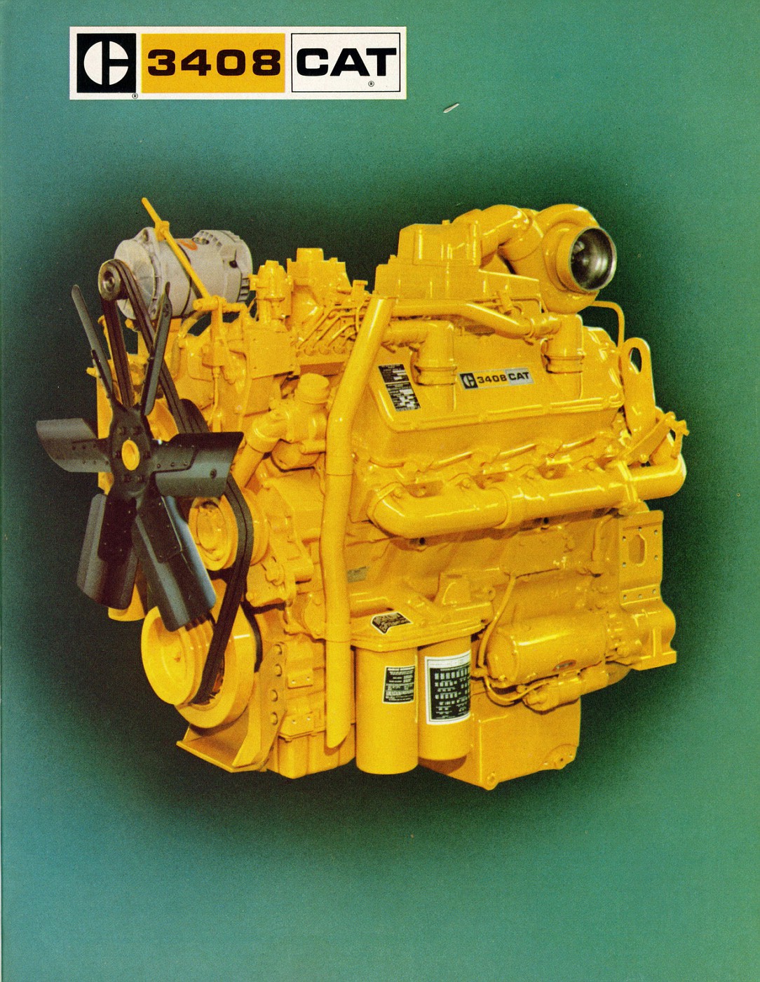Photo: May 1977 CAT 3408 Ad | 05 Overdrive Magazine May 1977 album ...