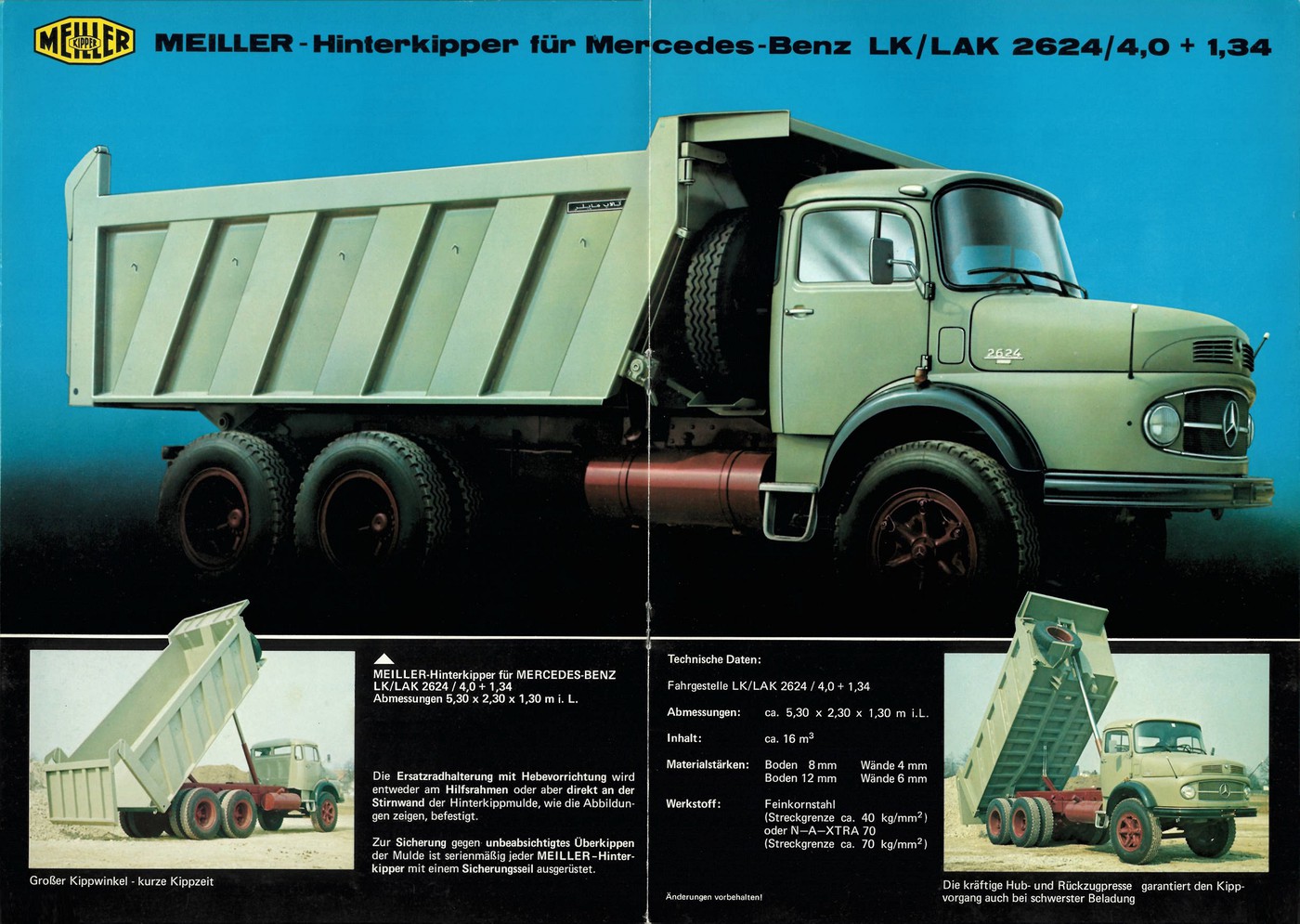 Photo: 1976 MEILLER-KIPPER 7 | Meiller-Kipper 1976 album | Dutch Model ...