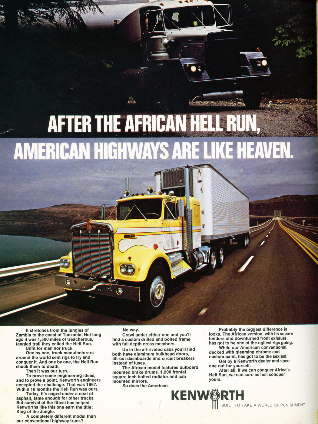 Photo: December 1974 Kenworth Ad | Kenworth Advertising album | Dutch ...