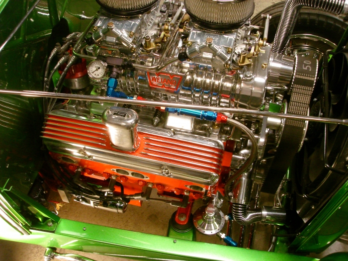 Photo: Rat Roaster engine bay | 1932 Hot Rod Ford Stacey David Rat ...