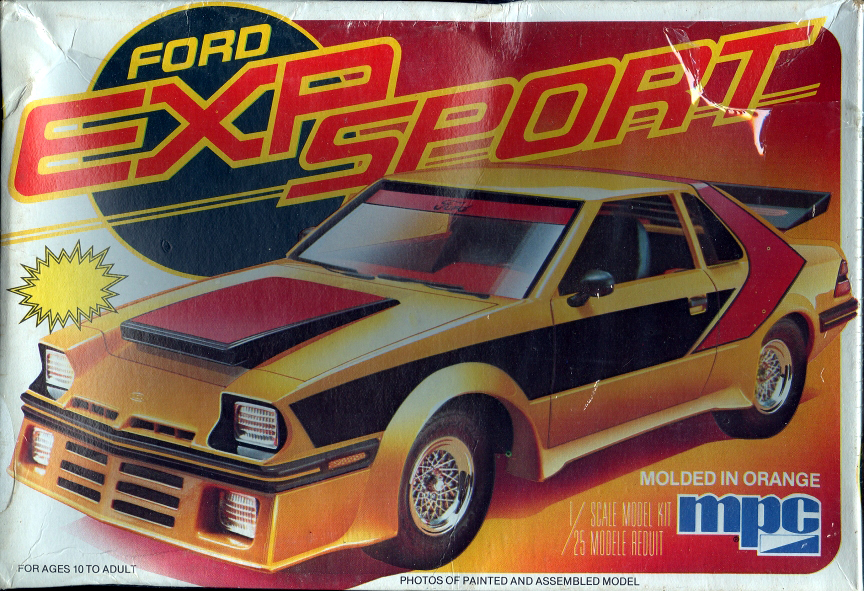 Photo: 1 0835 1size | MPC Ford EXP album | DRASTIC PLASTICS MODEL CAR ...