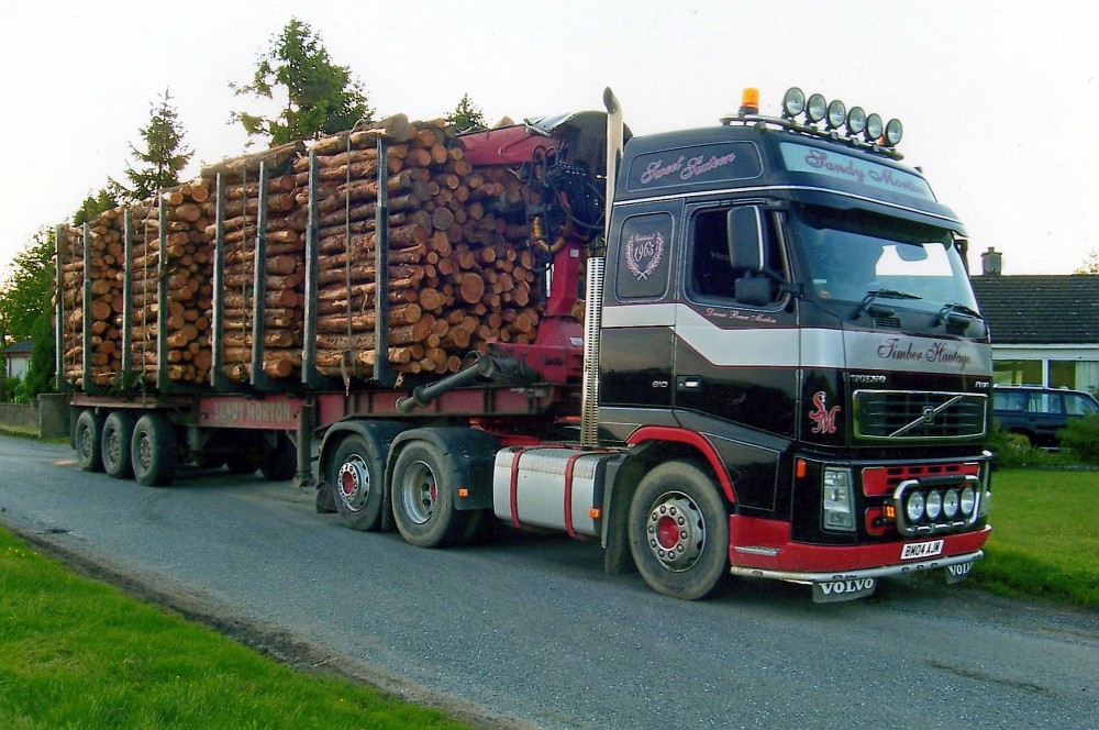 Sandy Morton (Timber Haulage), Balbeggie, Perth, Perthshire. album ...