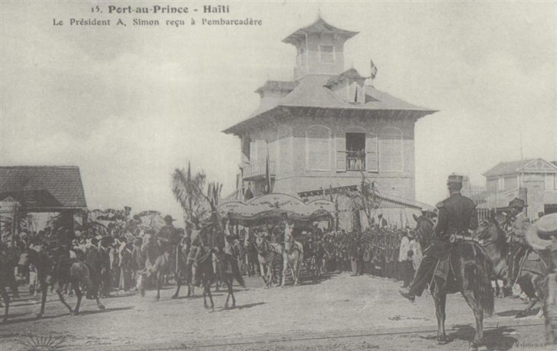 Photo: Président Antoine Simon. | Souvenir de Port-au-Prince. I album ...