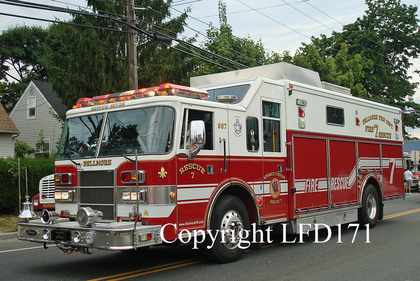 Photo: Rescue 607 - RETIRED | Bellmore album | Westchester County Fire ...
