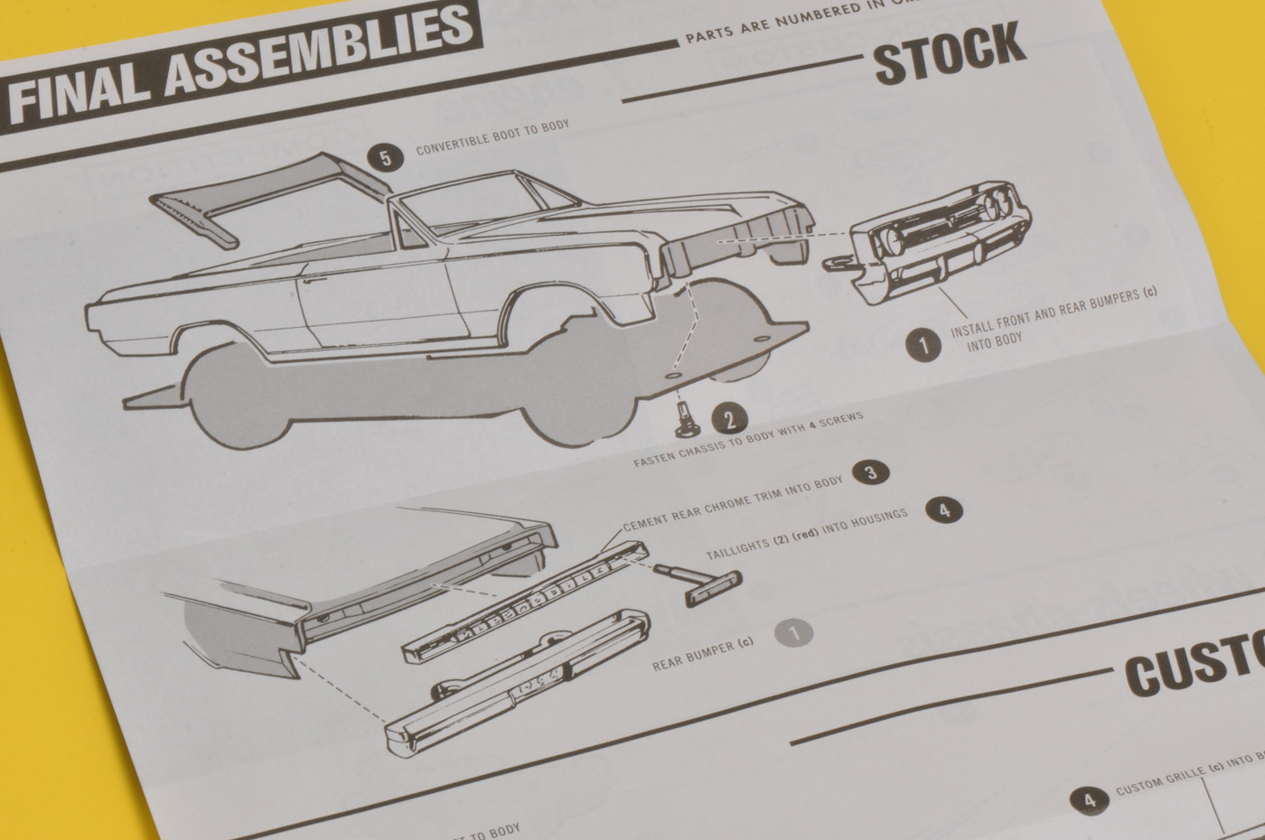 Photo: DSC 0068 | First Detailed Look - Round 2's AMT 1964 Olds Cutlass Convertible 3 in 1 album ...