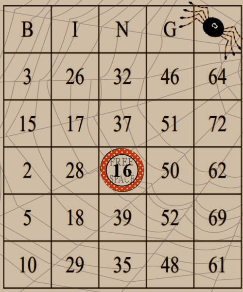 Photo: BOOBINGOcard-16 | BOO BINGO CARDS album | DeanaD | Fotki.com ...