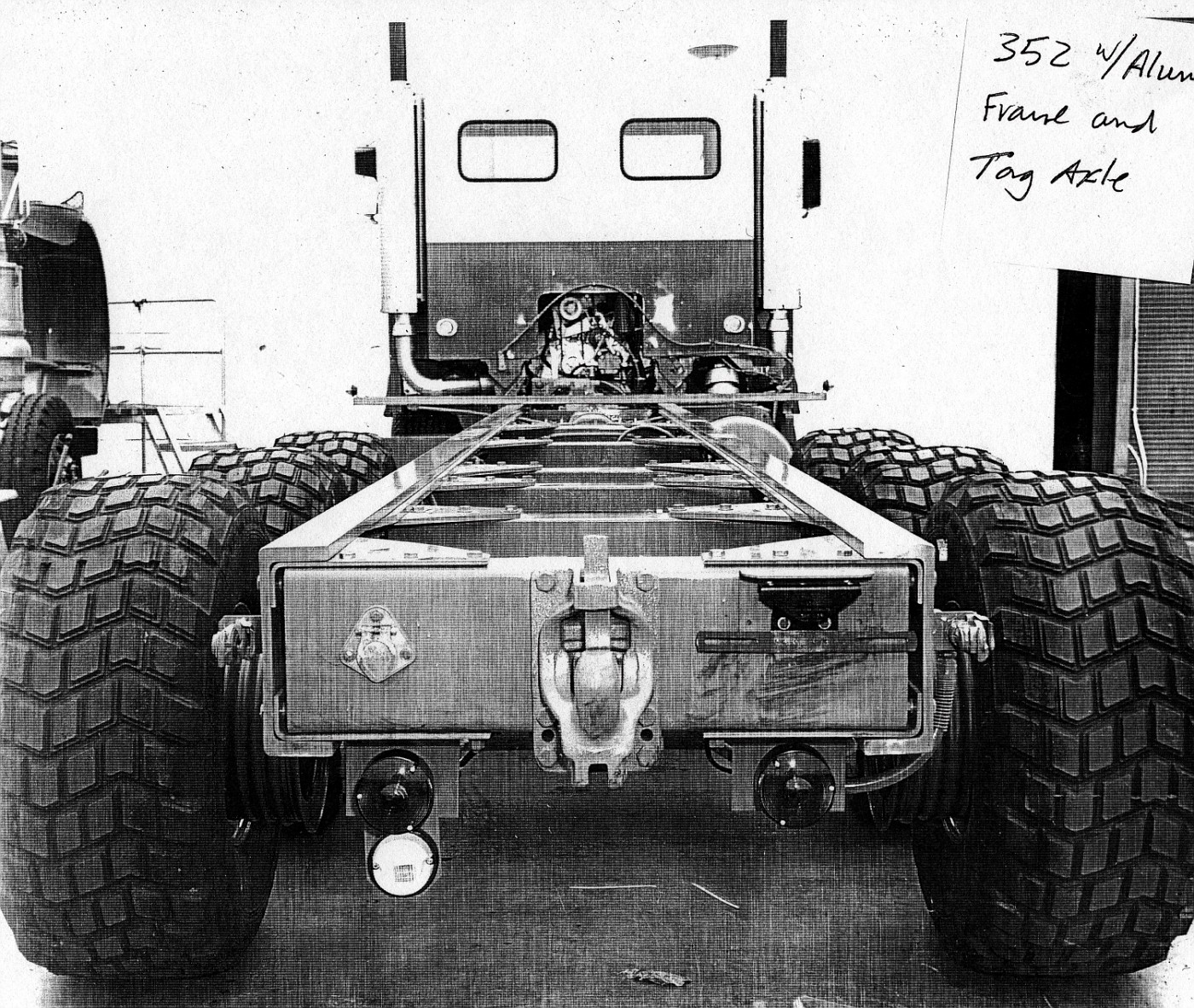 Photo: 352 Unilite heavy rear alum frame | Cabovers - 352 and 282 album ...