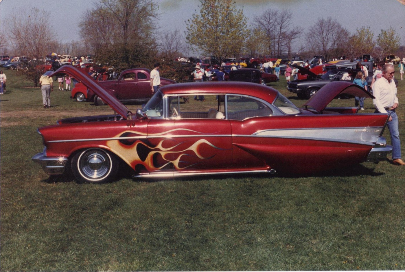 Photo: 57 red-Dave Jenkins | 1957 Chevy Dave Jenkins - Alexander Bros ...