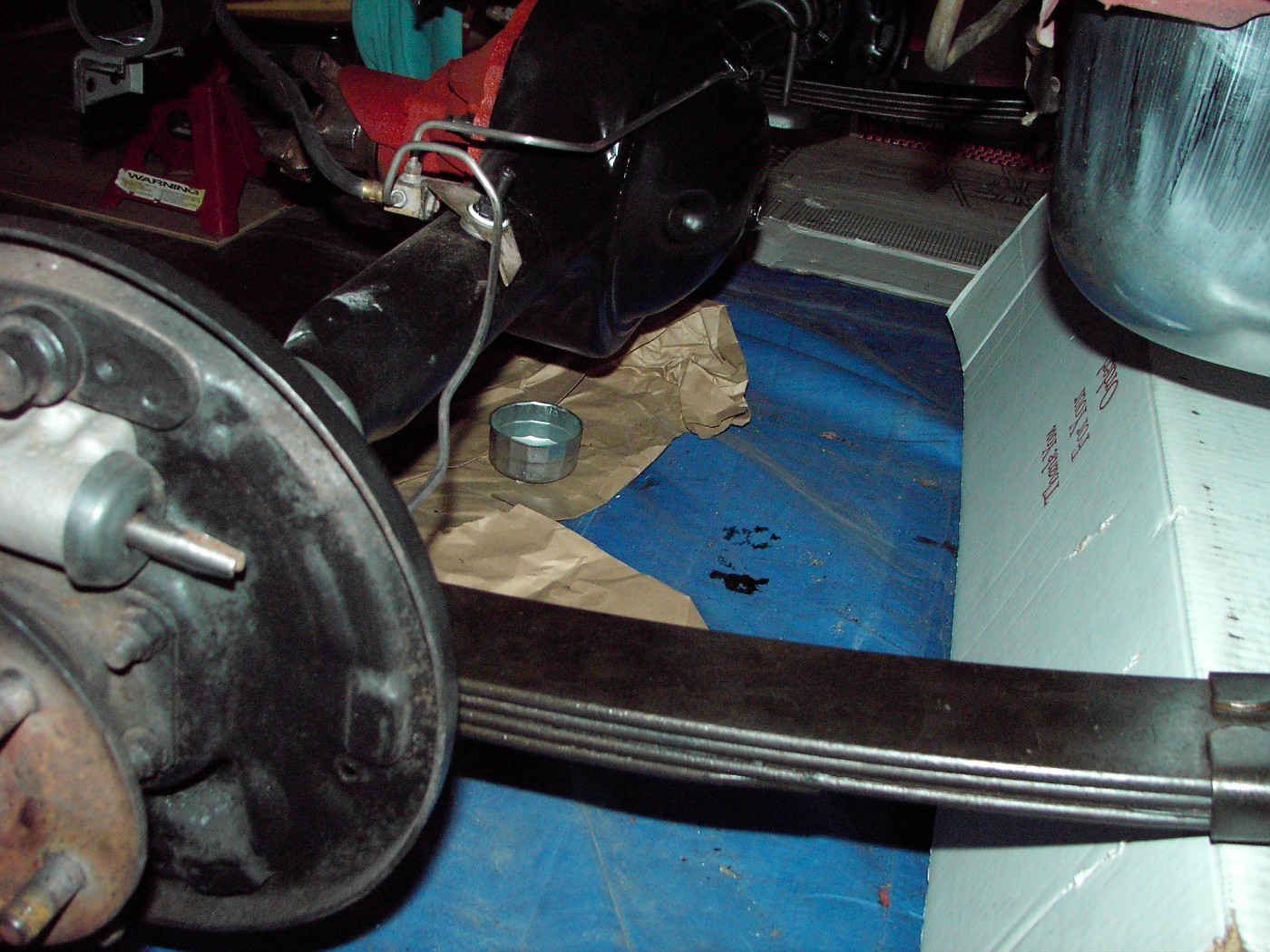 Photo: rear end + suspension.JPG | 1966 Mustang GT restoration album ...