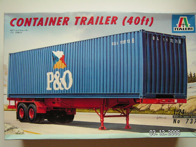 0737 40ft Container Trailer Italeri 1-24 album | Dutch Model Truck Club ...