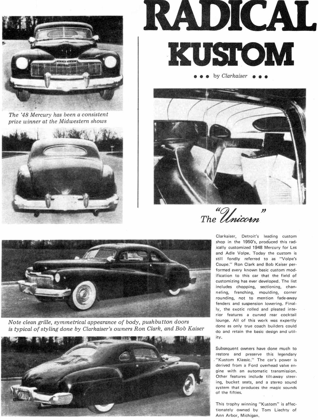 Photo: Unicornbefore1 | 1948 Mercury Leo and Adele Volpe - Clarkaiser ...