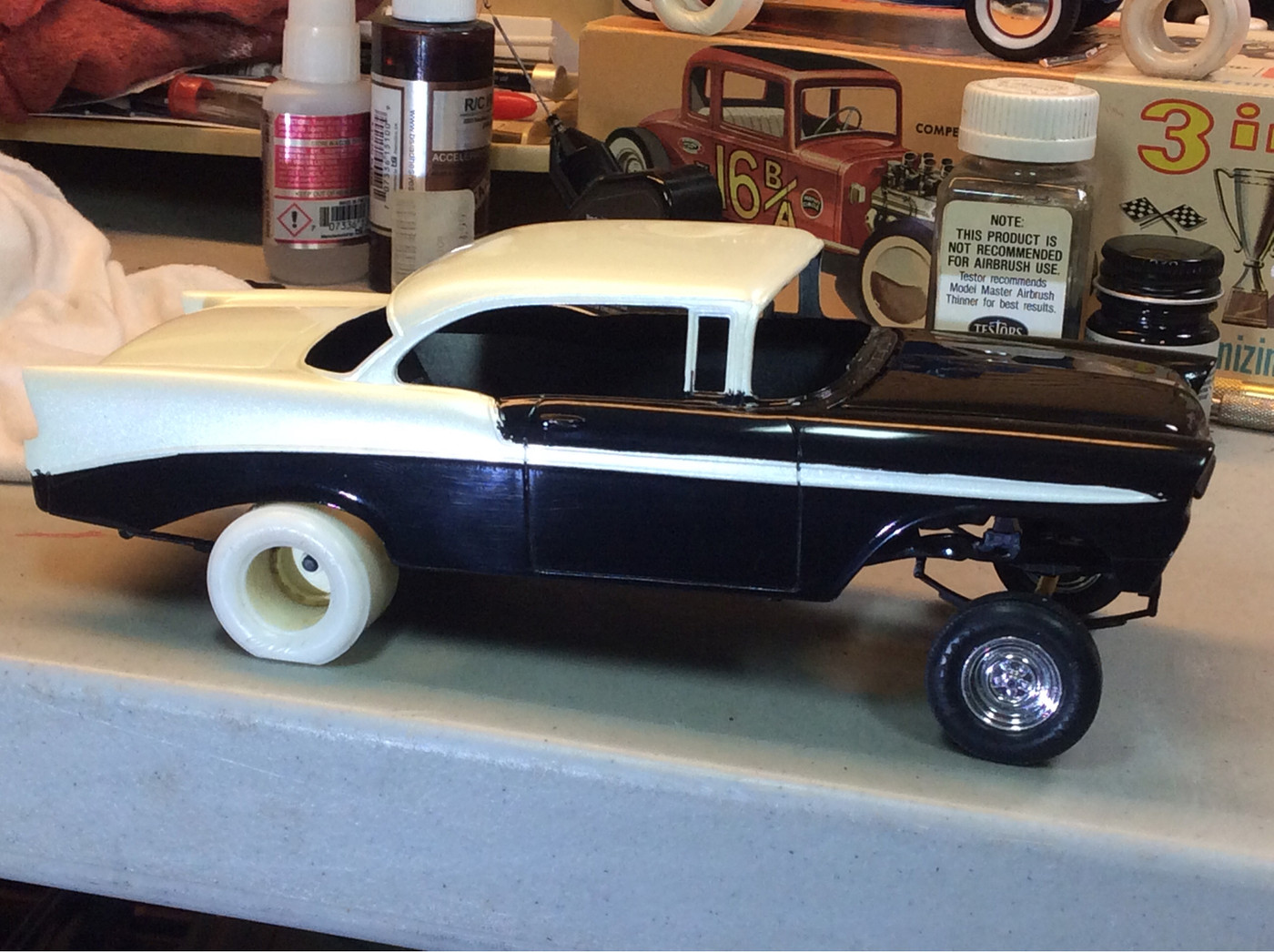 Photo: 1547758391713 | Monogram 56 Chevy Gasser album | Rocketwheels ...