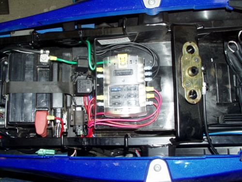 Photo: Fuse box 2 | 2004 Suzuki DL650 V-Strom (totaled 8-06) album ...