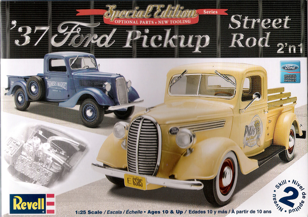 Photo: Box top | REVELL '37 Ford Pickup Street Rod #85-7208 album ...
