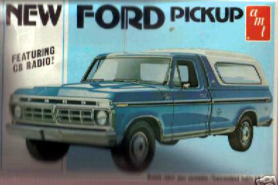 Photo: 1977 Ford F150 Ranger | AMT Pickup Truck and SUV Box tops only ...