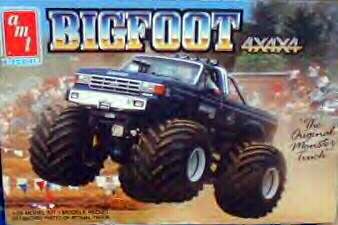 Photo: Ford Bigfoot 4X4X4 Monster Truck | AMT Pickup Truck and SUV Box ...
