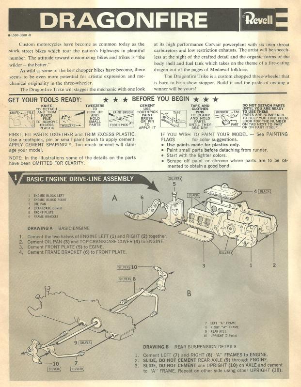 Photo: DragonTrike | REVELL Dragonfire #H:1590 album | DRASTIC PLASTICS ...