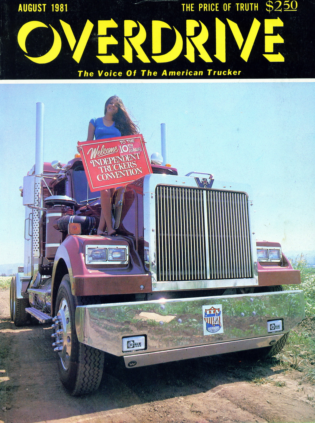 Photo: 01 August 1981 Front Cover | 08 Overdrive Magazine August 1981 ...