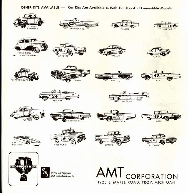 AMT 1925 Model T Ford "Double Kit" #125-200 album | DRASTIC PLASTICS ...