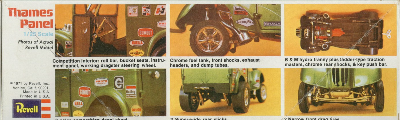 Photo: 51 Thames Panel-Revell 003 | REVELL 1951 Thames "Drag Panel ...