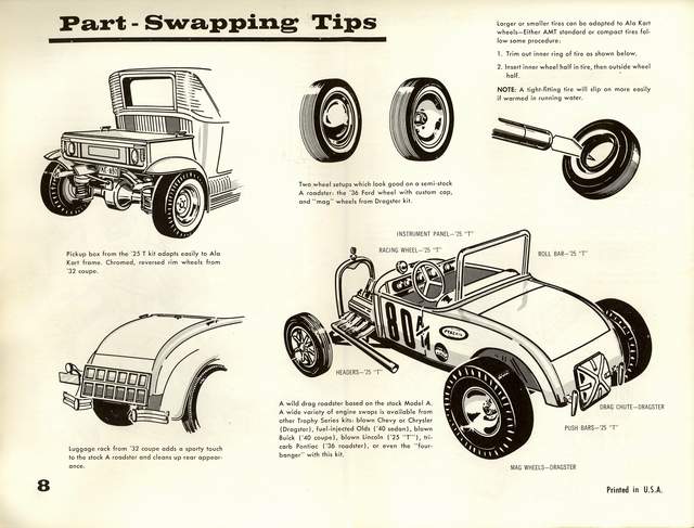 Photo: T129-200 (12) | AMT '29 Model A Ford Roadster Double Customizing ...