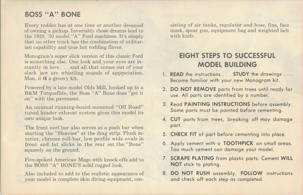 Photo: 29 Ford Pick Up-Boss A Bone-Monogram003 | MONOGRAM Boss A Bone ...