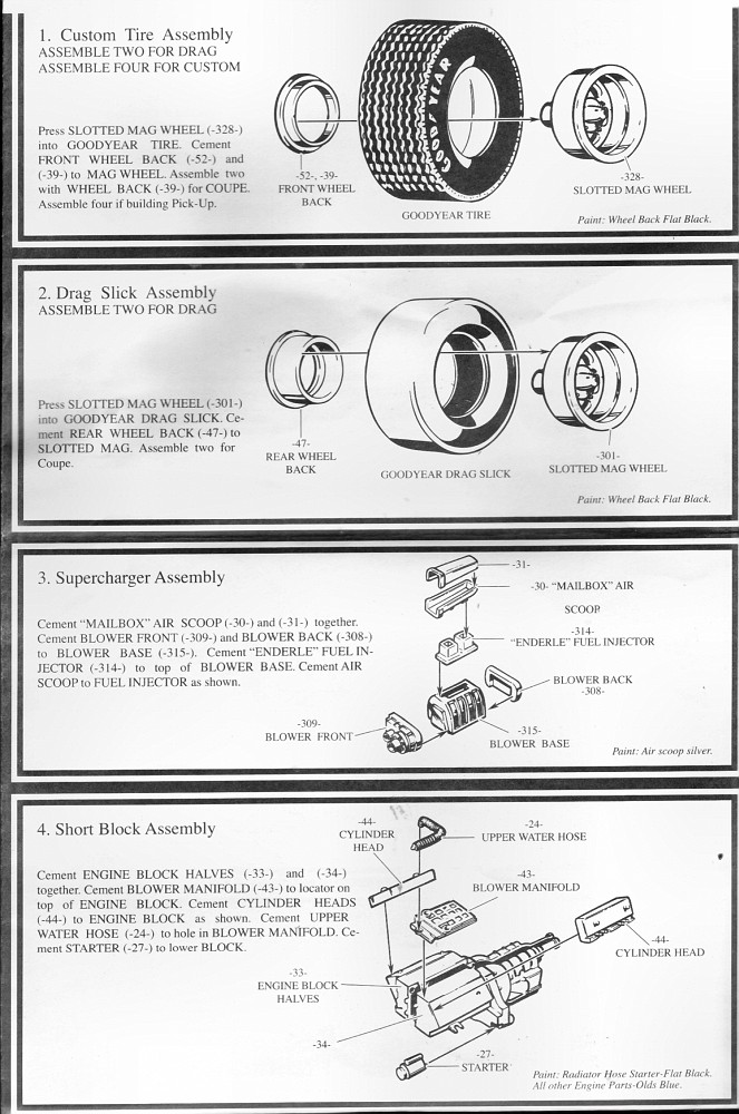 Photo: 40 Willys 2a | AMT 1940 Willys Coupe #38529 album | DRASTIC ...