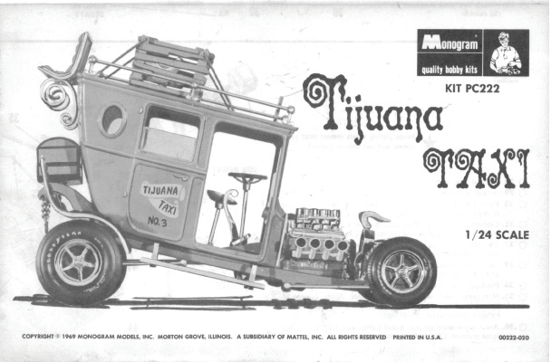 Photo: 1 | MONOGRAM Tijuana Taxi #PC222 album | DRASTIC PLASTICS MODEL ...