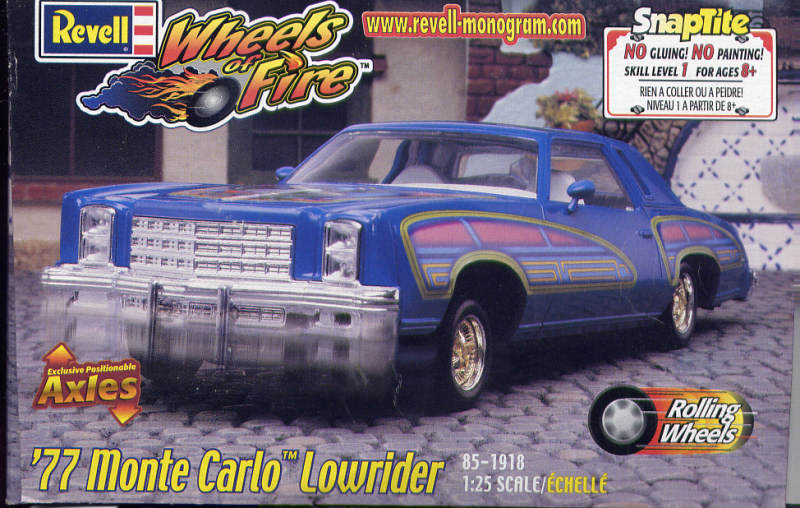 Photo: 1977 Chevrolet Monte Carlo Lowrider Box 5 | REVELL '77 Monte ...