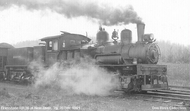 Photo: Brimstone Train #36 at New River, TN on 20 Dec 1961 | #14 ...