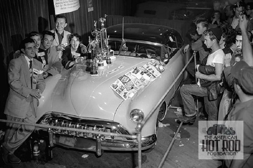 Photo: George Barris | 2 EARLY HOT ROD & CUSTOM CAR SHOWS INSIDE & OUT ...