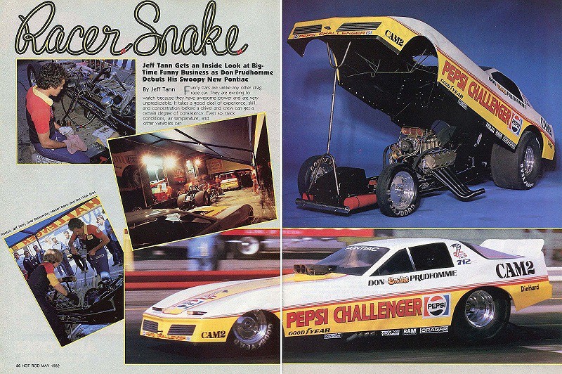 Photo: Pepsi Challenger | DON "THE SNAKE" PRUDHOMME album | LOUD-PEDAL ...