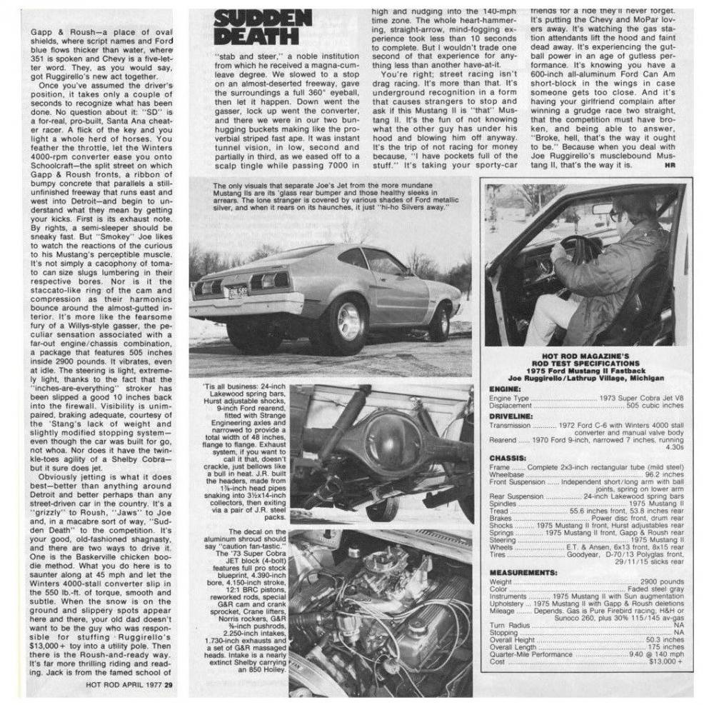 Photo: Joe Ruggirello's Sudden Death (3) | 3 STREET FREAKS,PRO STREET ...