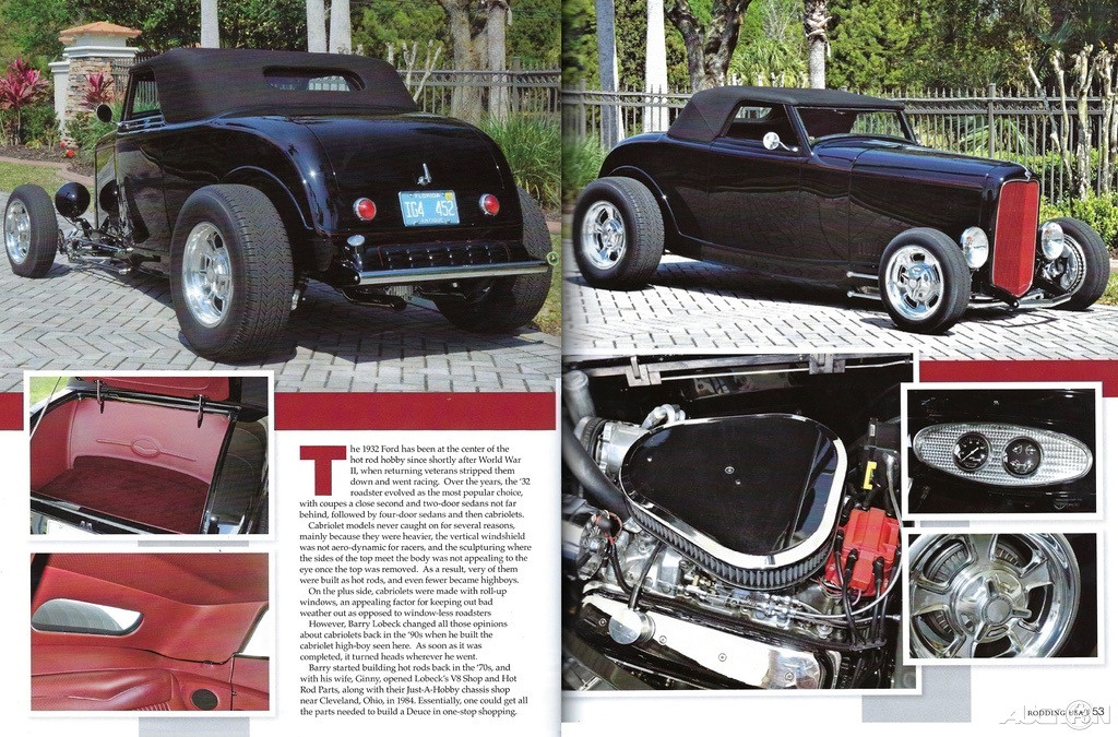 Photo: Barry Lobeck's 32 Cabriolet in Rodding USA (2) | BARRY LOBECK'S ...