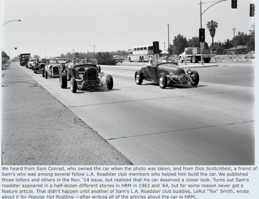 Photo: Sam Conrad Roadster La Roadsters member (4) | SAM CONRAD'S 29 ...