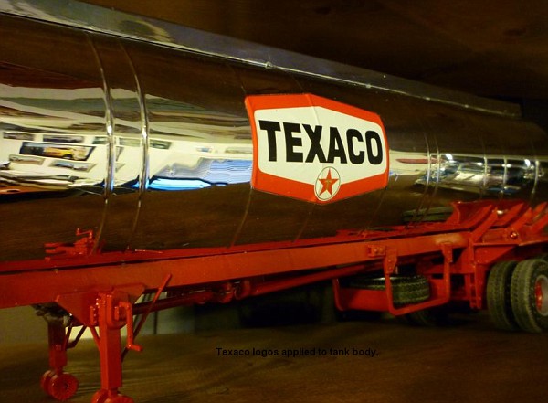 Photo: TexacoLogoOnTank.JPG | AMT Texaco Plated Tanker album ...