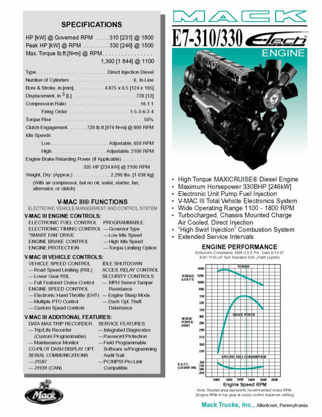Photo: eng070[1] 1 | Mack E7 series engine album | Dutch Model Truck ...