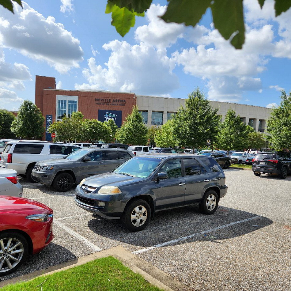 Photo: Neville Arena on the Campus of Auburn University. Seating ...