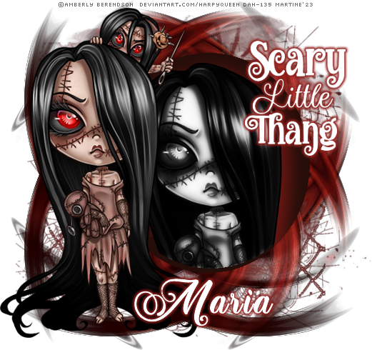 Photo: martinesSWebs mf23 Maria | Martine's Scary Webs - Names album ...